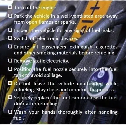 Safe Refueling Practices and Protocols for Fueling Safety